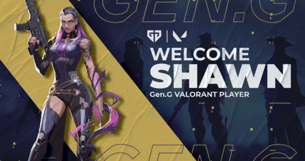 Gen.G Sign Shawn12590 to VALORANT Roster – Gen.G Esports EN