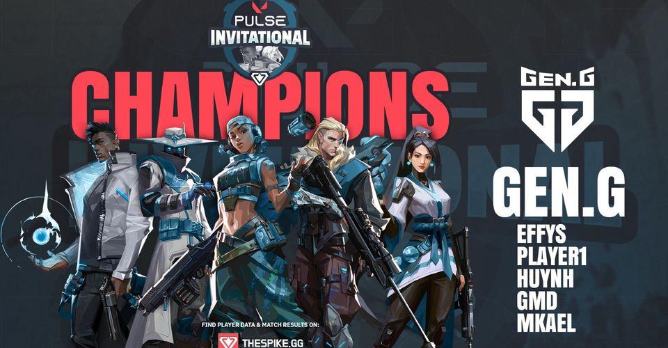 Gen.G Defeats Cloud9 To Win VALORANT Pulse Invitational – Gen.G Esports EN